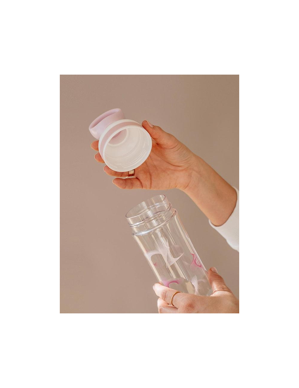 Equa veepudel ja smuuti pudel 2in1